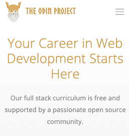 Considering freeCodeCamp vs The Odin Project